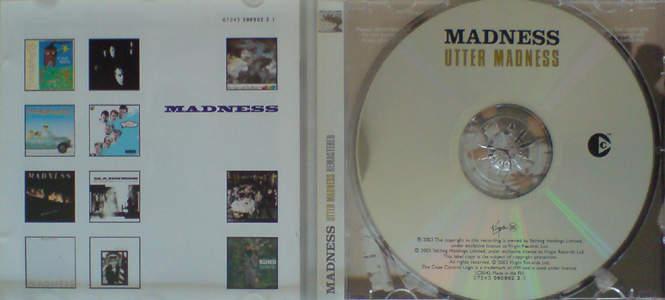 UTTER MADNESS CD ALBUM